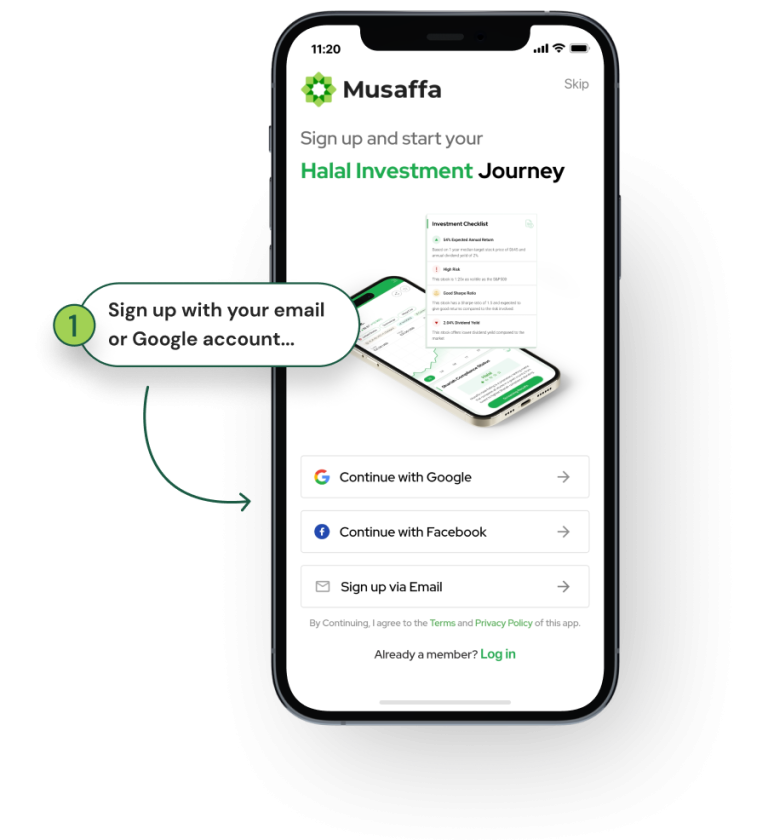 How to Screen Halal Stocks Using Musaffa App - Musaffa Academy