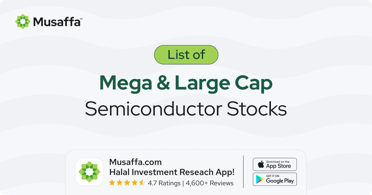 List of Mega Cap and Large Cap Semiconductor Stocks and Their Shariah ...