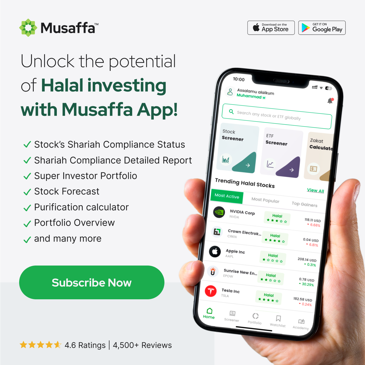 List of Halal Stocks in the S&P 500 - Musaffa Academy