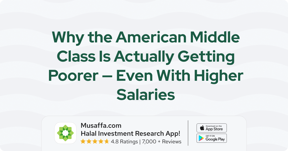 Why the American Middle Class Is Actually Getting Poorer — Even With ...